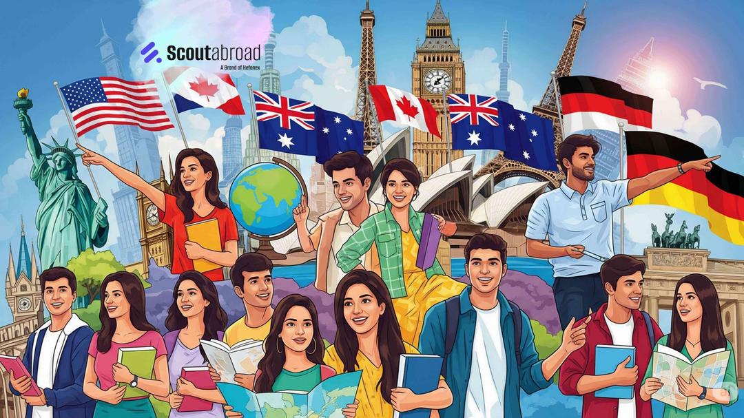 Trends in Top Destination of Indian Students Studying Abroad